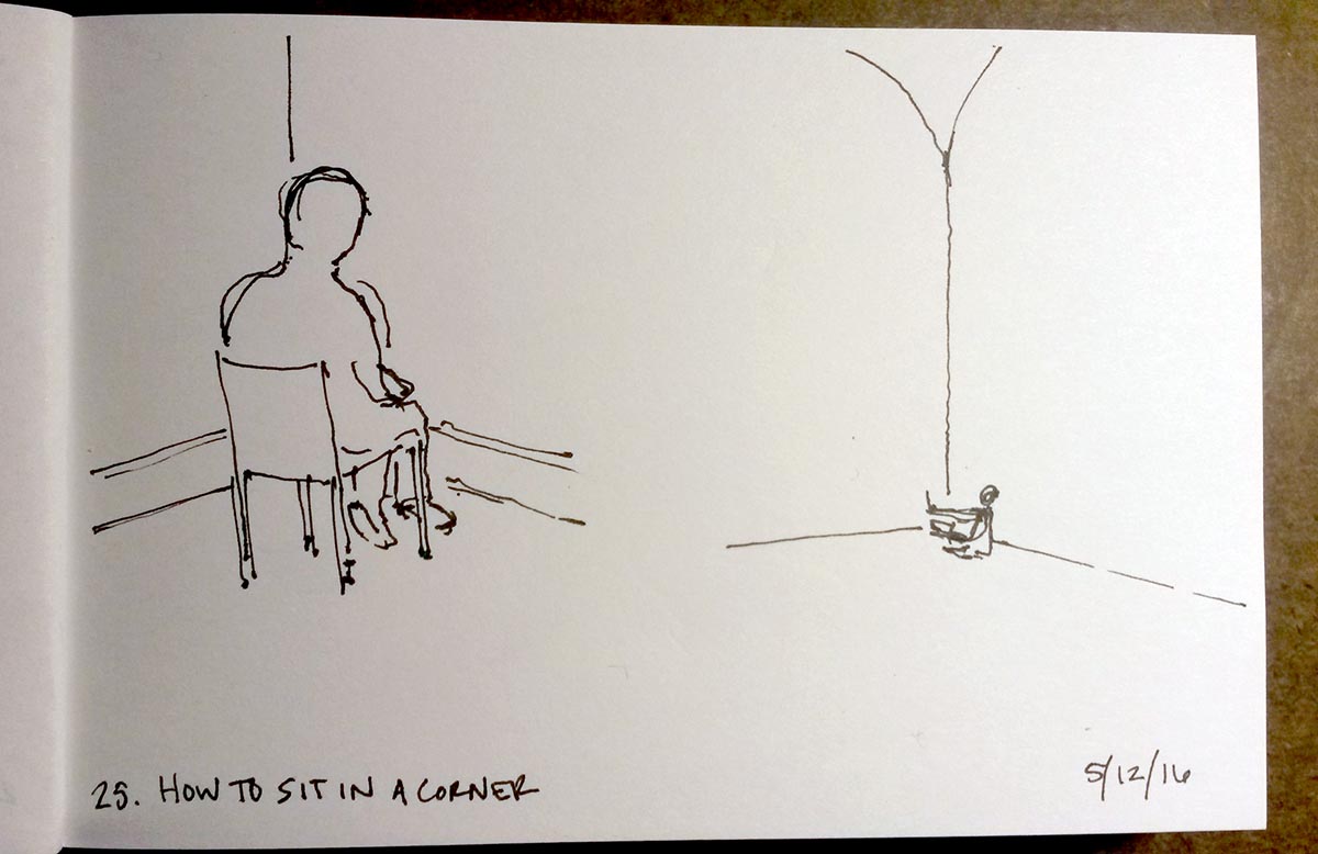 25. How to Sit in a Corner – Adam Achrati